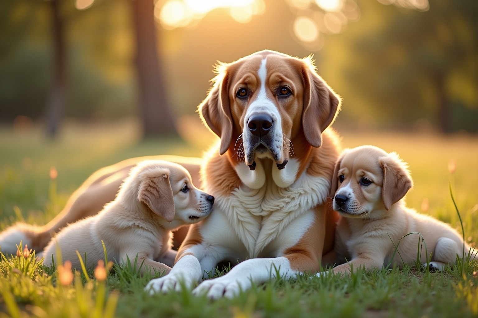 Chiens géants doux : les races adorables
